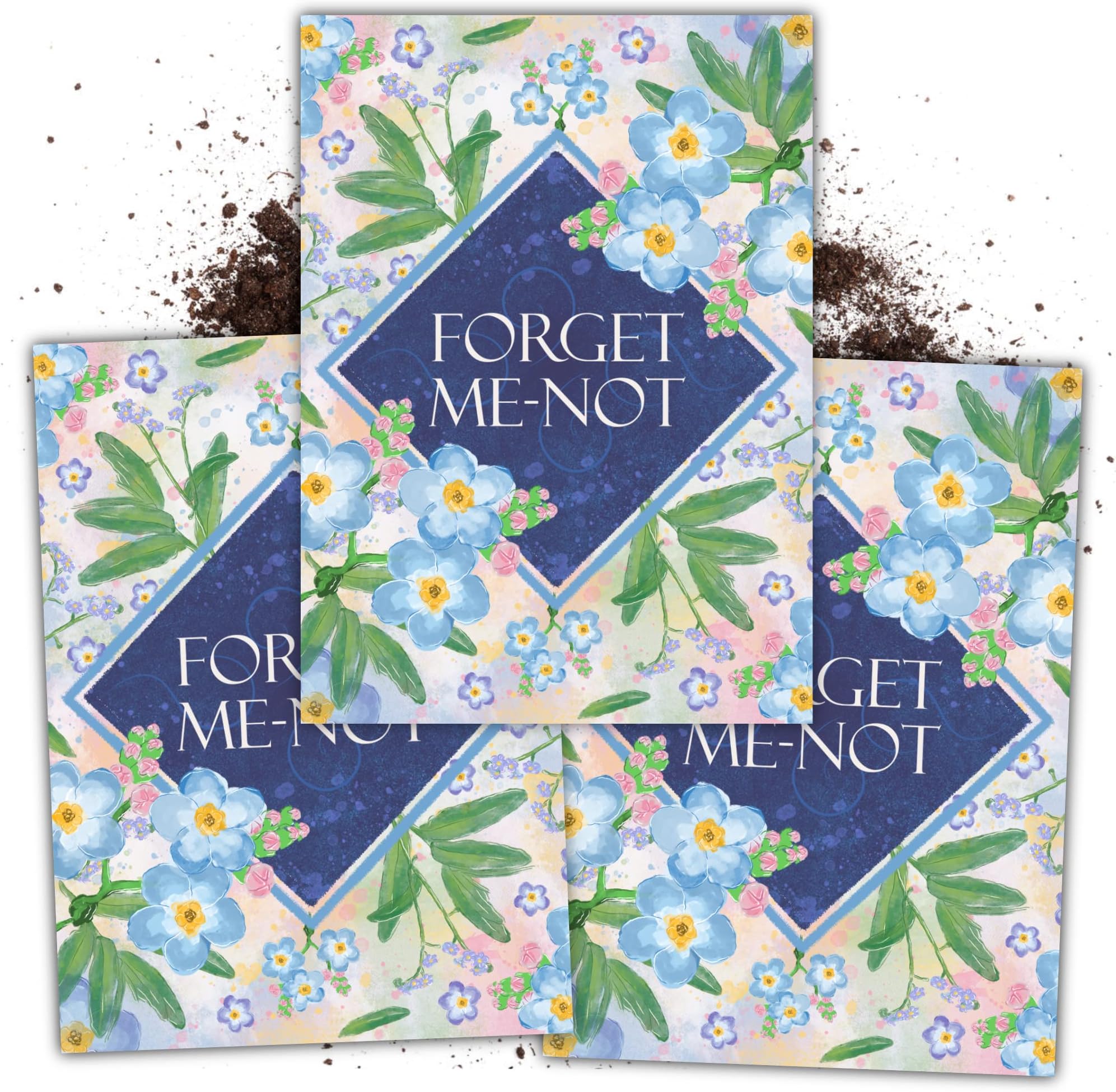 Amazon.com : Forget-Me-Not Flower Seeds, 50 Count COOL BEANS N SPROUTS ...