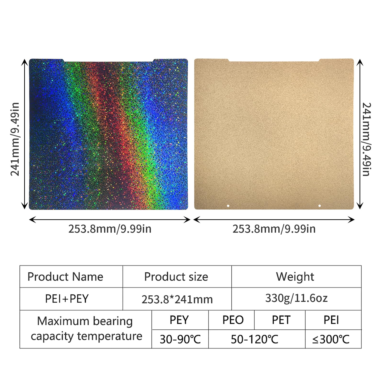 Snapklik.com : FYSETC 3D Print Sheet For Prusa I3 MK4S MK3S+ MK4 Build ...