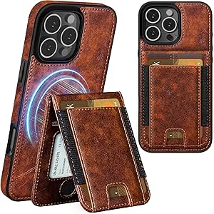 Amazon.com: LOHASIC Compatible with MagSafe for iPhone 16 Pro Wallet Case, Magnetic Detachable ...