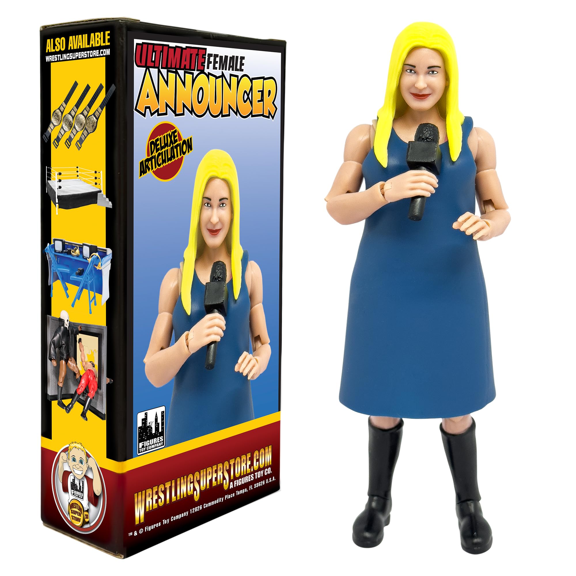 Amazon.com: Ultimate Female Interviewer Announcer with Deluxe ...