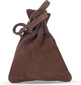 CestAntiQ, Medieval Drawstring Coin Pouch, Handmade Full Grain Leather ...