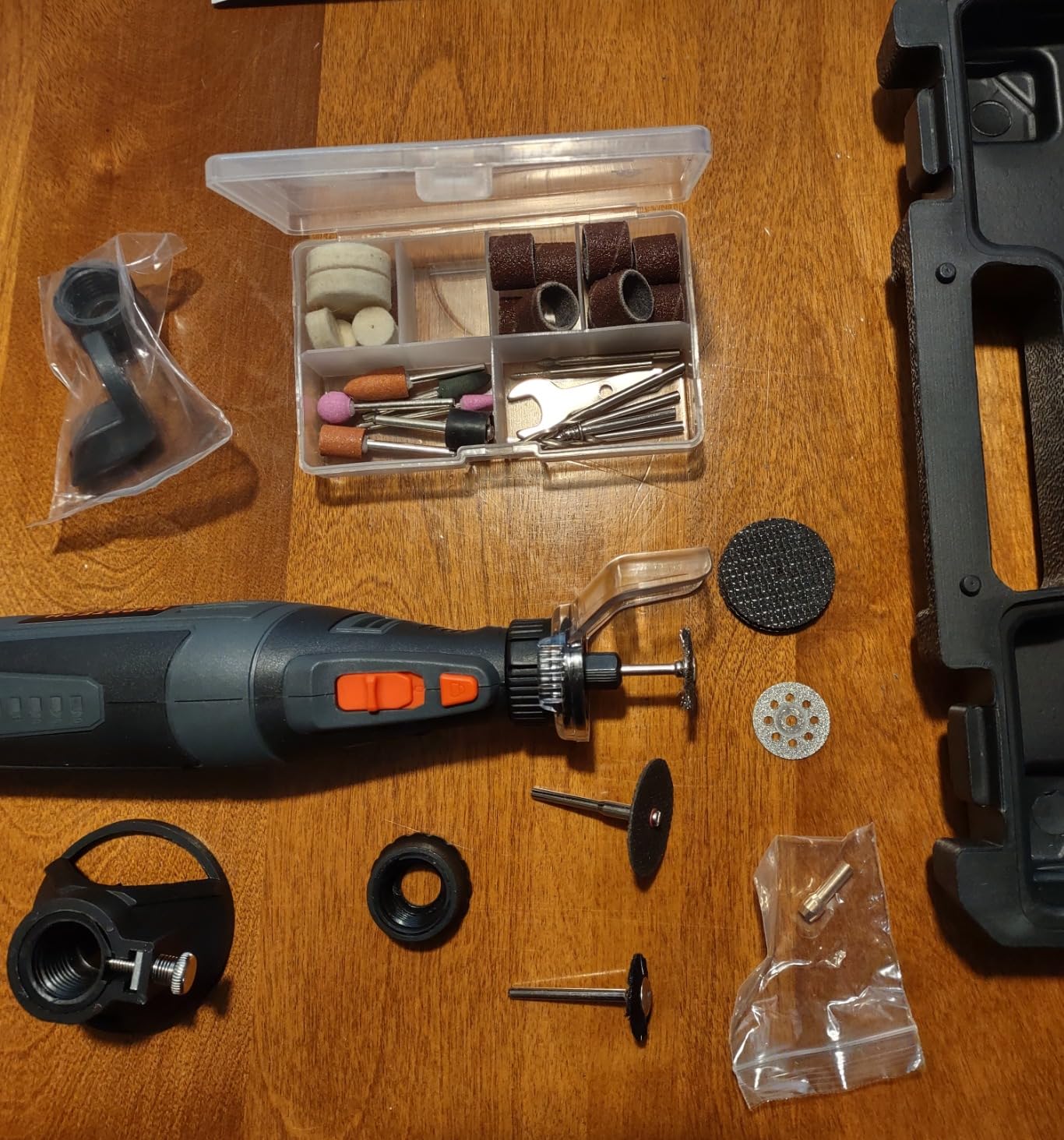 DEPSTECH Cordless Rotary Tool Kit, 8V 2.5 Ah Larger Rotary Tool with ...