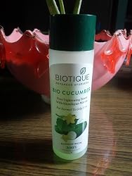 Buy Biotique Cucumber Pore Tightening Toner| Ayurvedic And Organically ...
