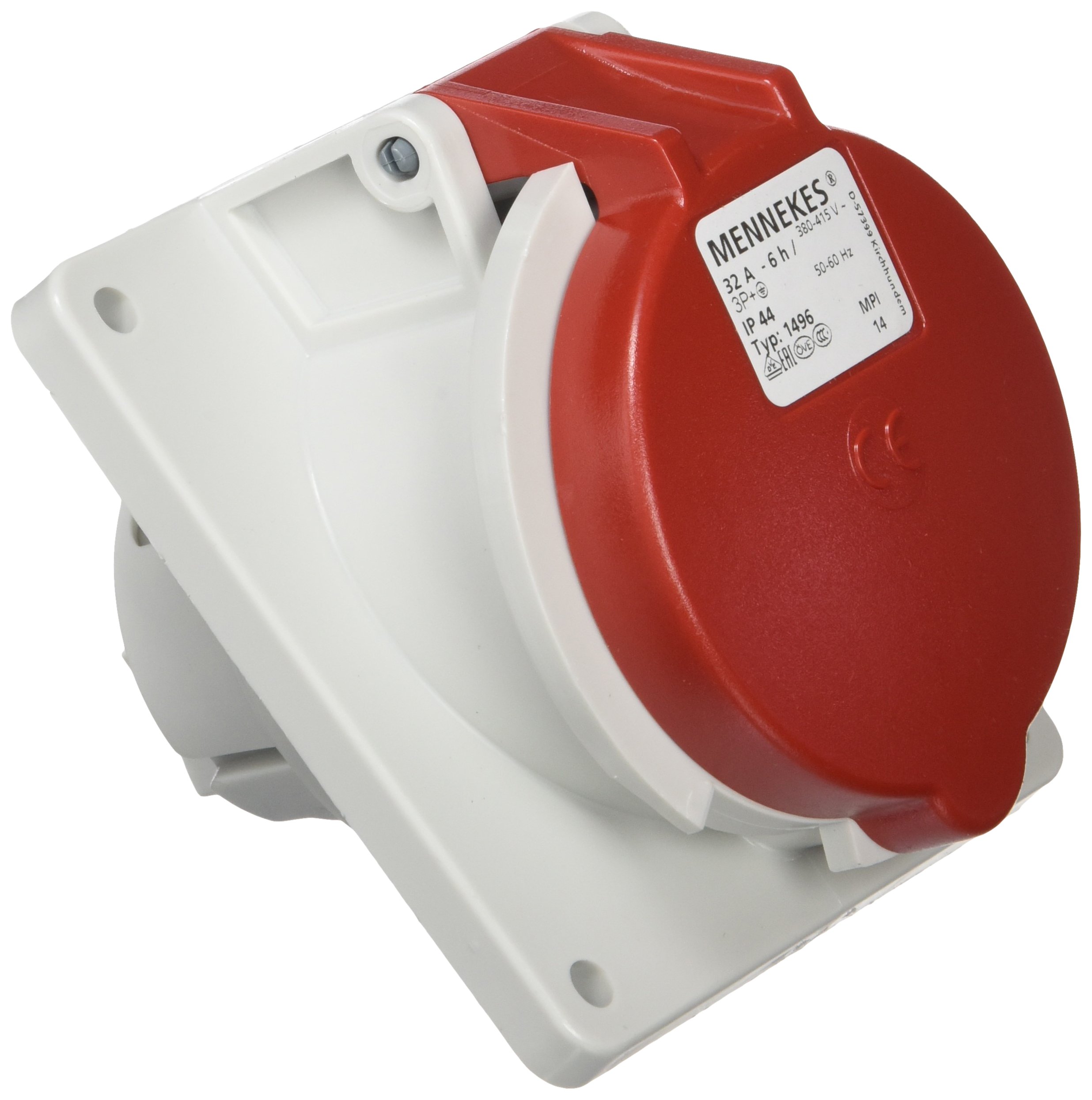 Mennekes 101100242 Semi Recessed Socket Cee 400 V 50 60 | Desertcart INDIA