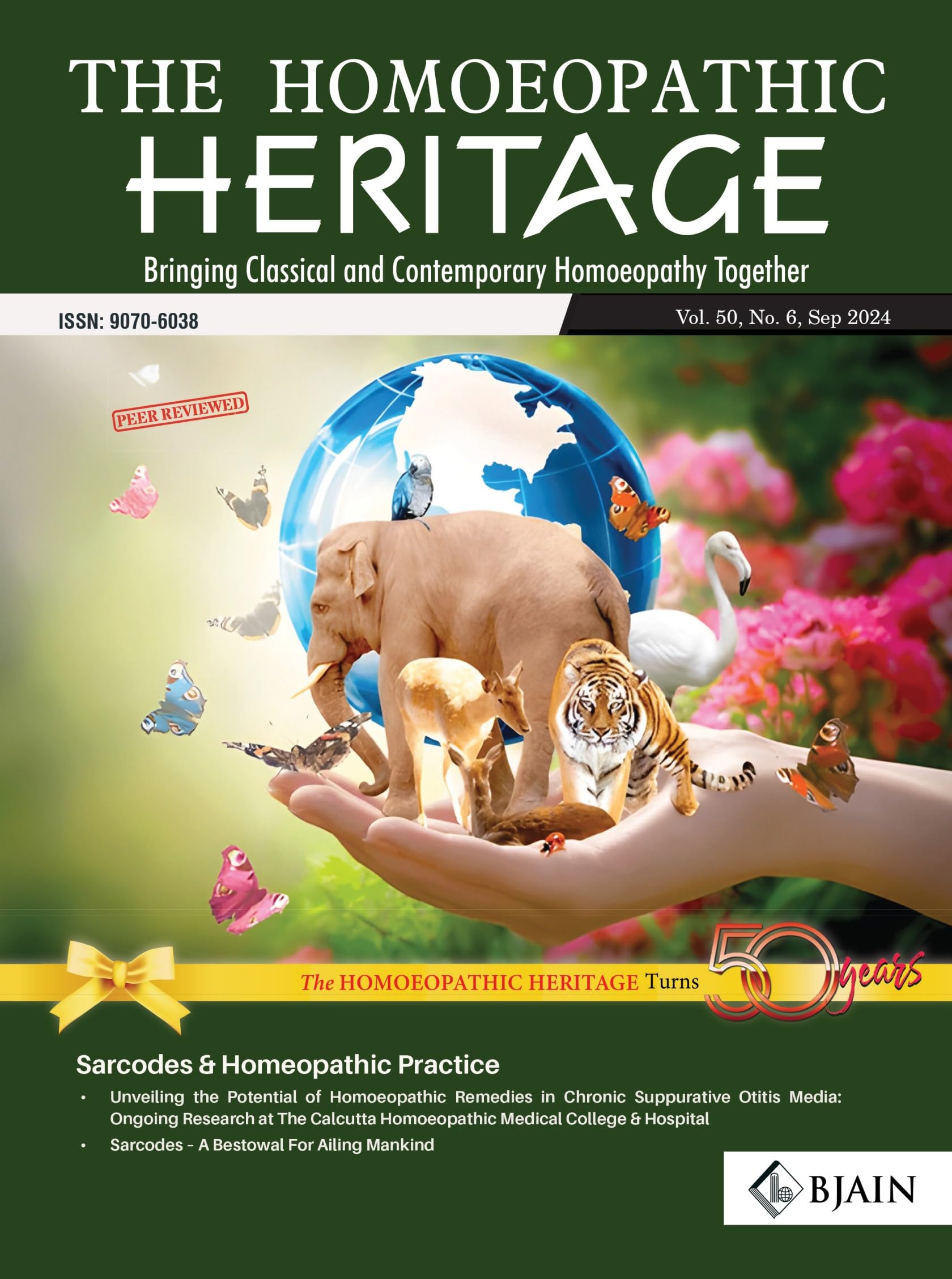 Buy THE HOMOEOPATHIC HERITAGE - Bringing Classical and Contemporary ...