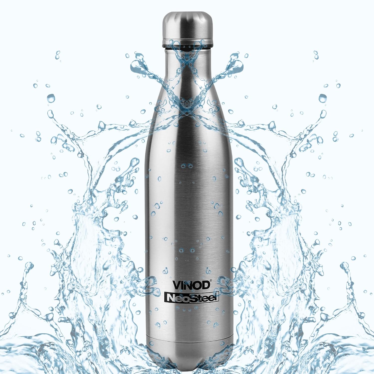 Vinod Classic Vacuum Insulated Stainless Steel Water Bottle - 1000 ml ...
