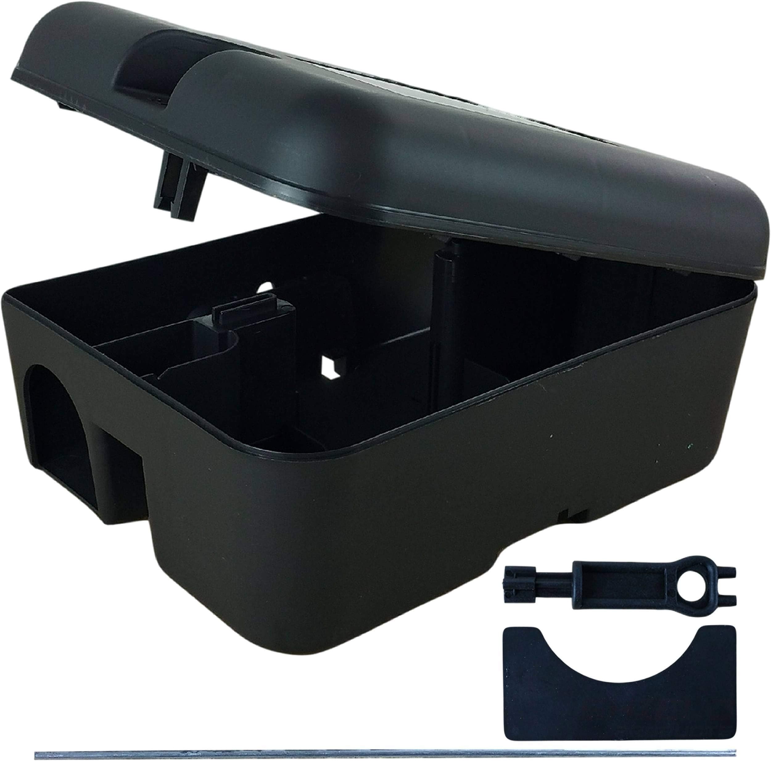 Pest Expert Heavy Duty Rat & Mouse Poison Outdoor Bait Boxes (x3 ...