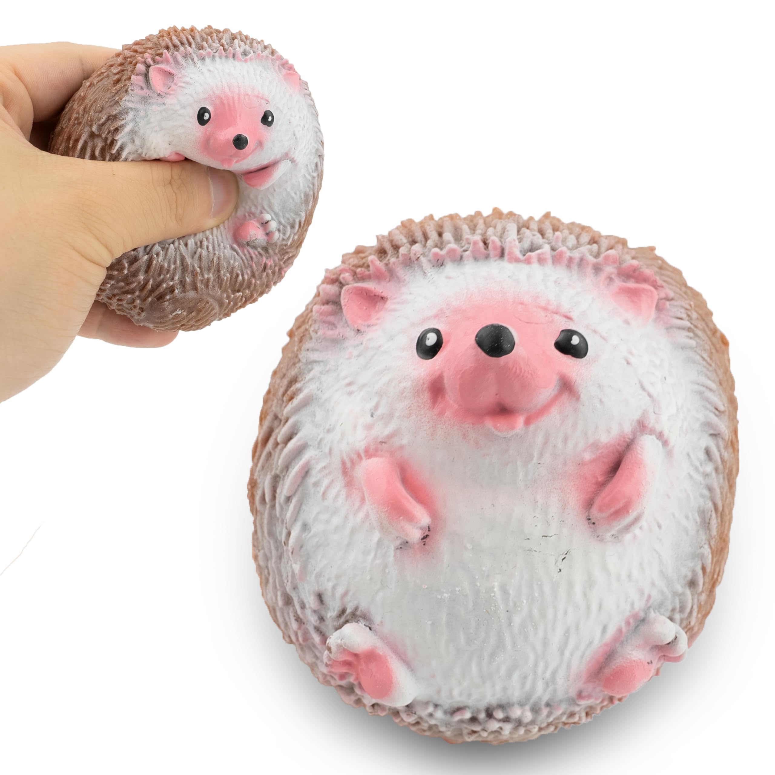 Decompress and Squeeze Hedgehog Stretch Toy, Funny Cute Hedgehog-Shaped ...