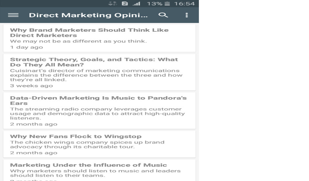 Direct Marketing App - App on Amazon Appstore