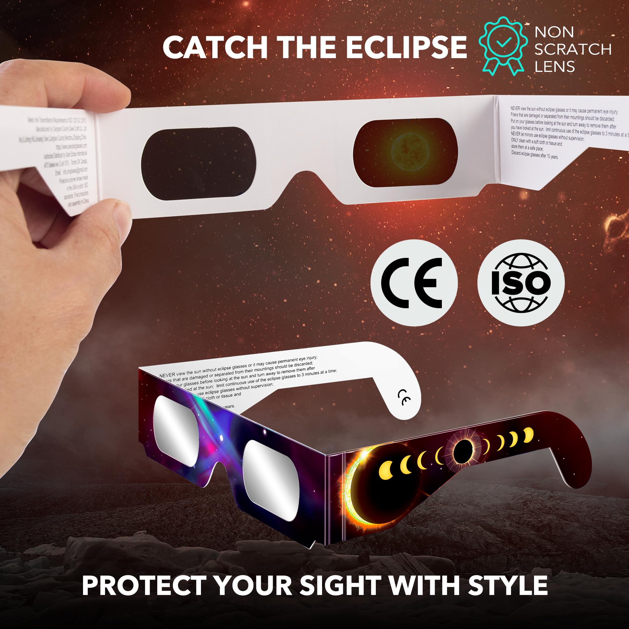 Snapklik.com : Doset Solar Eclipse Glasses