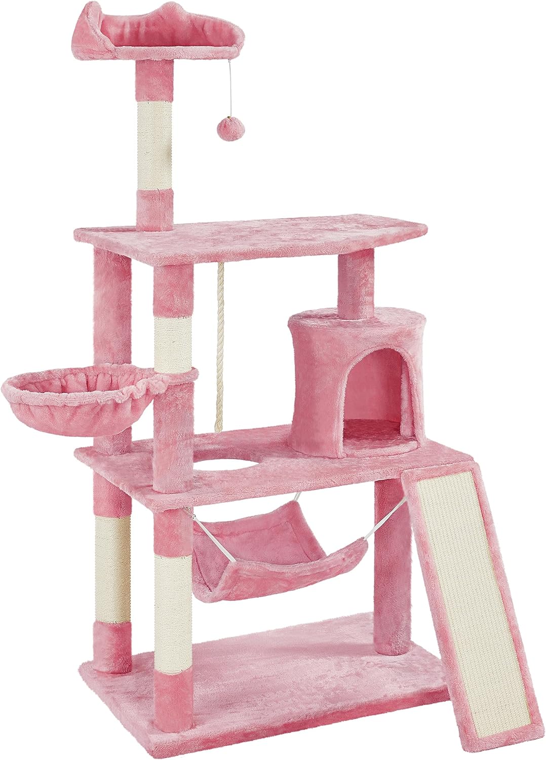 Amazon.com : Yaheetech 63.5″ H Cat Tree, Multi Level Cat Tree Condo ...