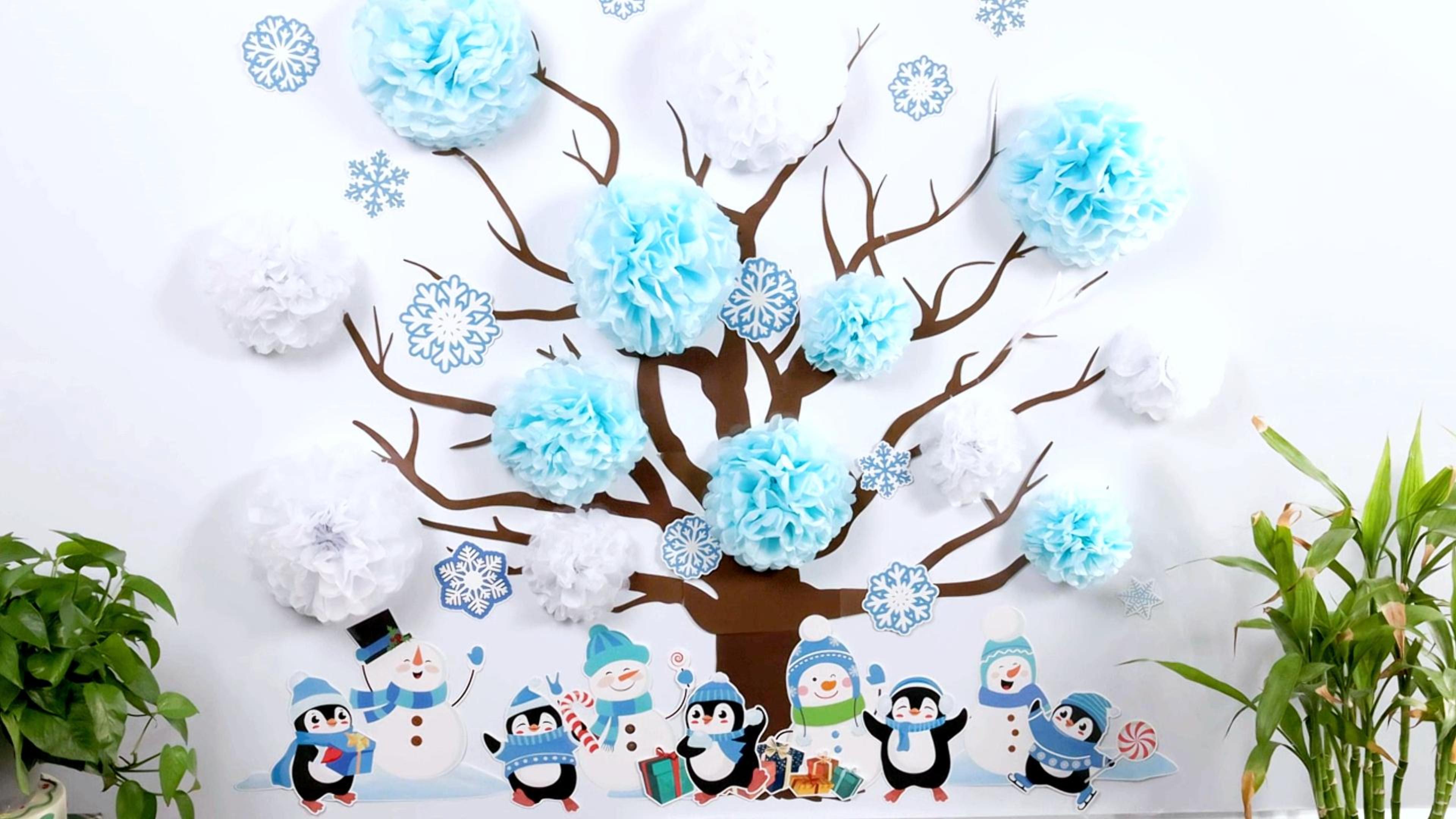 3d Bulletin Board Winter Wonderland