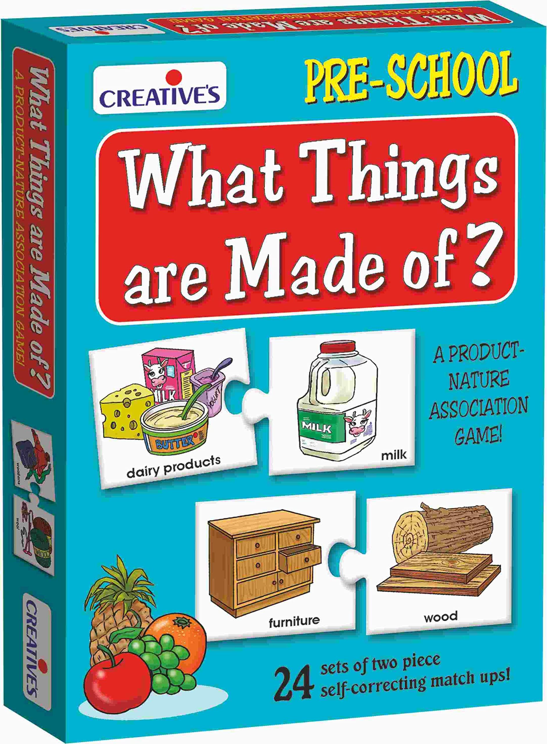 Buy Creative’s What Things Are Made of |An Association Game to ...