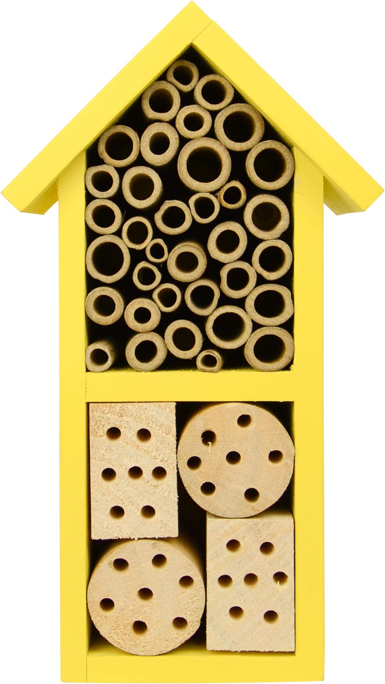 Amazon.com: Topadorn Insect Habitat Wall Mounted Bee House Natural ...