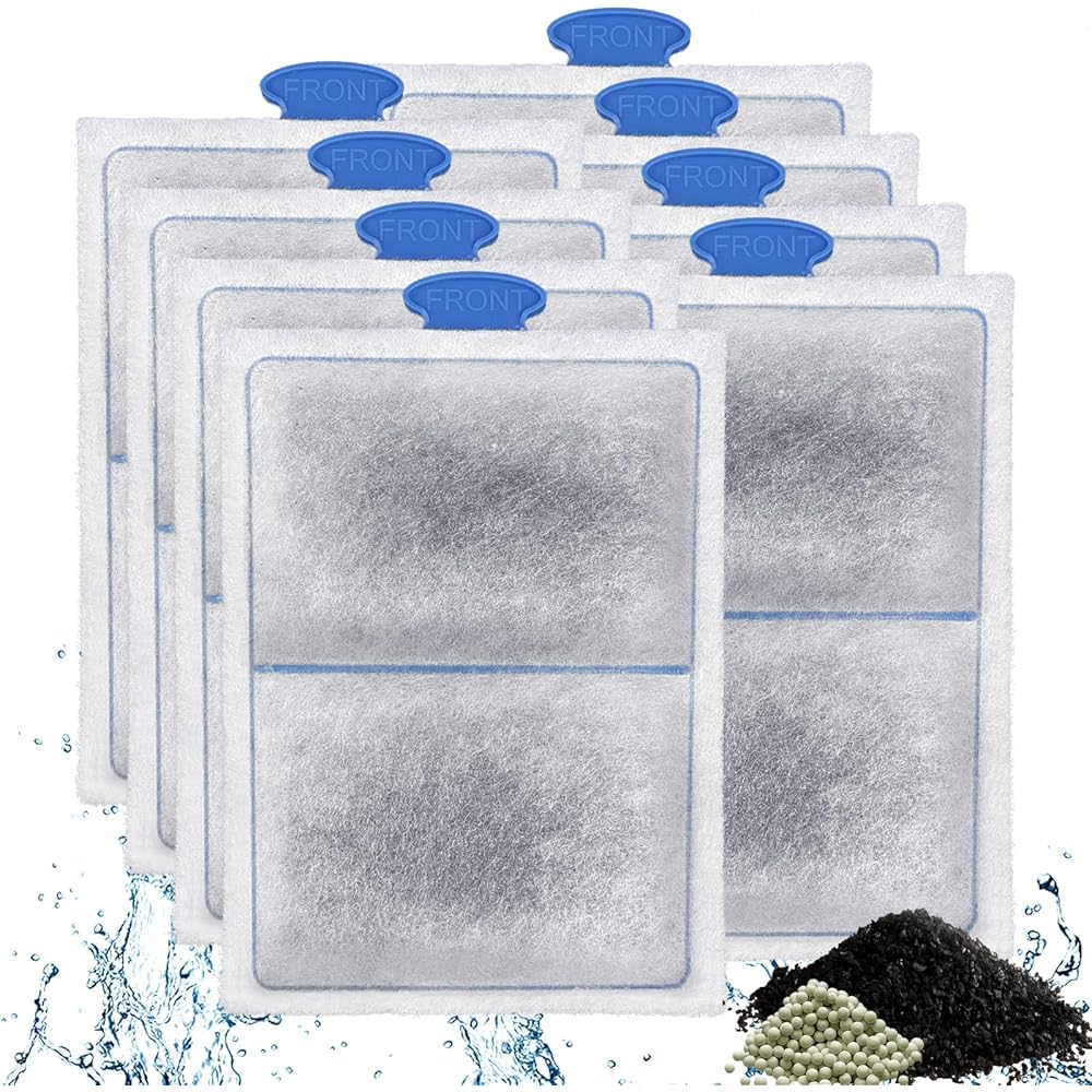 $3/mo - Finance driamor 8 Pack Fish Tank Filter Cartridges Top Fin ...
