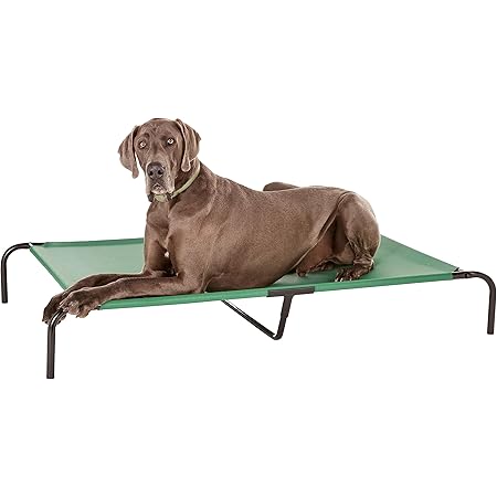 Amazon.com : FIOCCO Elevated Dog Bed - Heavy Duty Dog Cot, Washable ...