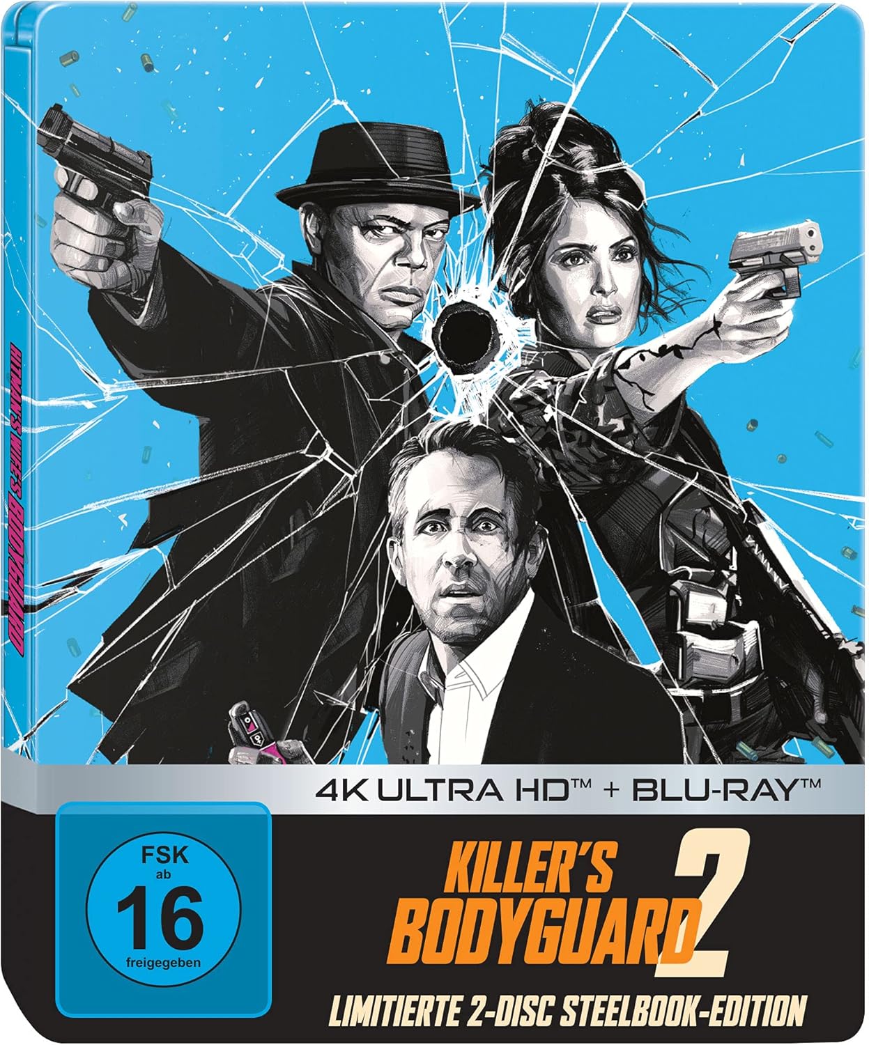Killer'S Bodyguard 2 /Steelb. 4k/Uhd/2bd: Amazon.co.uk: Killer'S ...