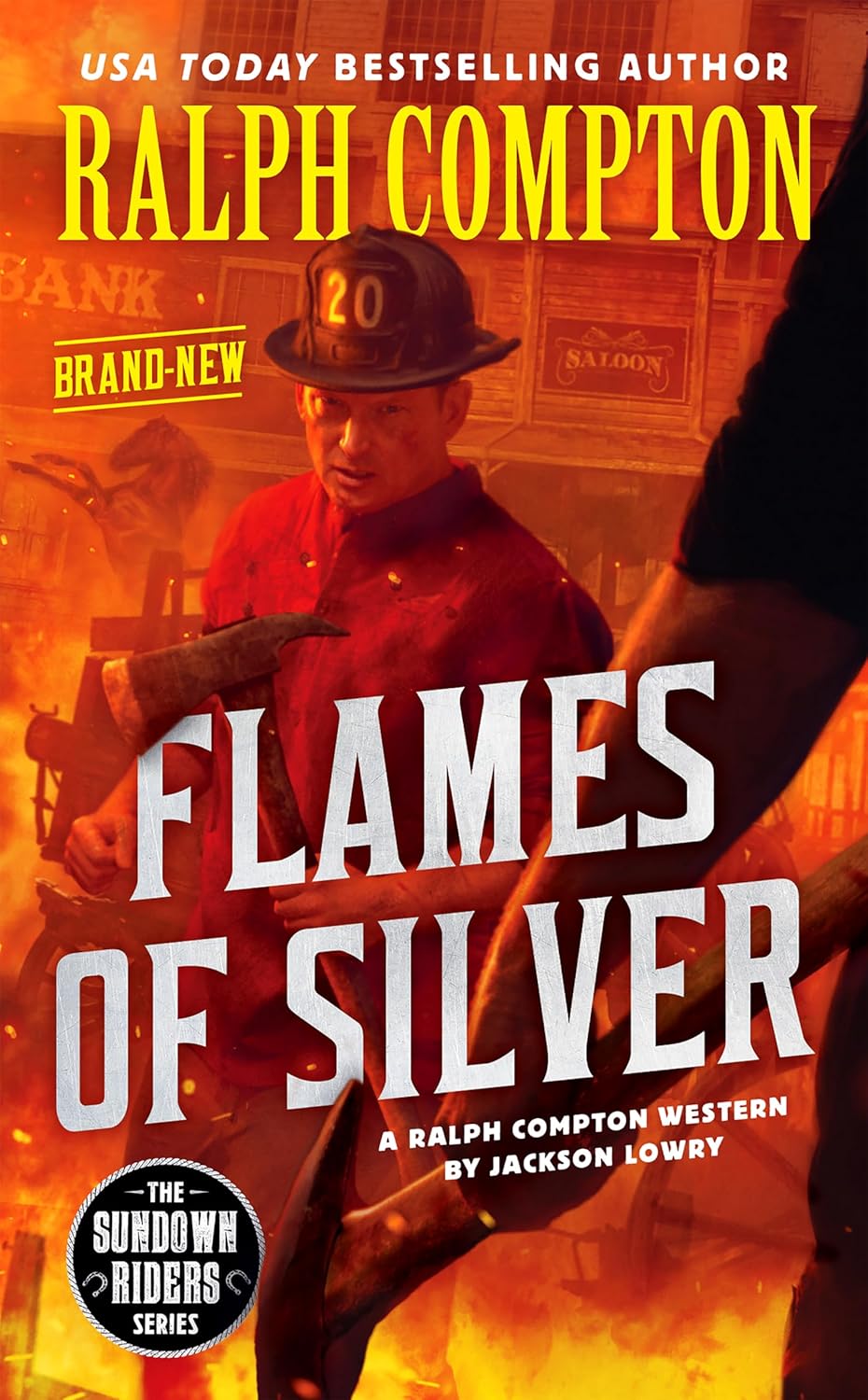 Amazon.com: Ralph Compton Flames of Silver (The Sundown Riders Series ...