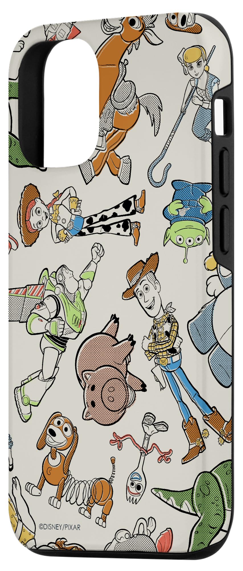 Snapklik.com : Disney And Pixars Toy Story 4 Characters Retro Print ...
