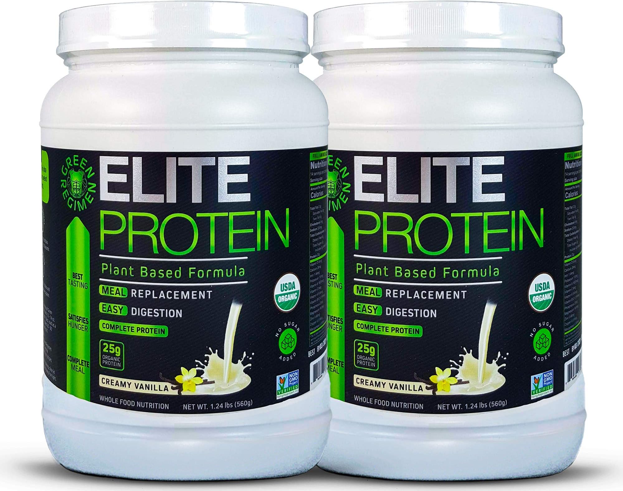Amazon.com: Green Regimen Elite Protein - Organic Plant Based Protein ...