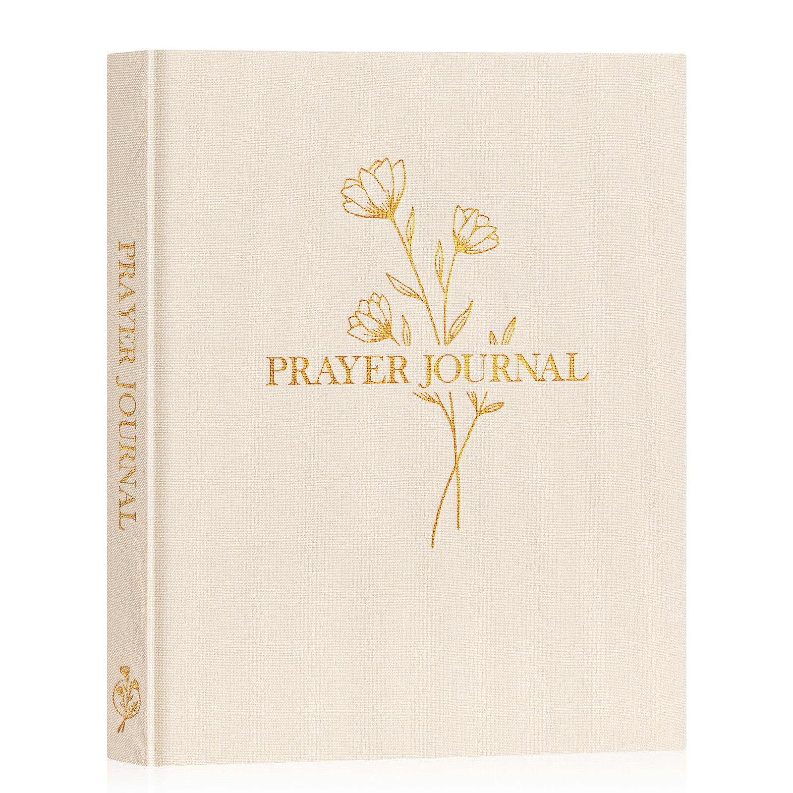 Lanpn Prayer Journal Book for Women Men, 68 Weeks Christian Planner ...