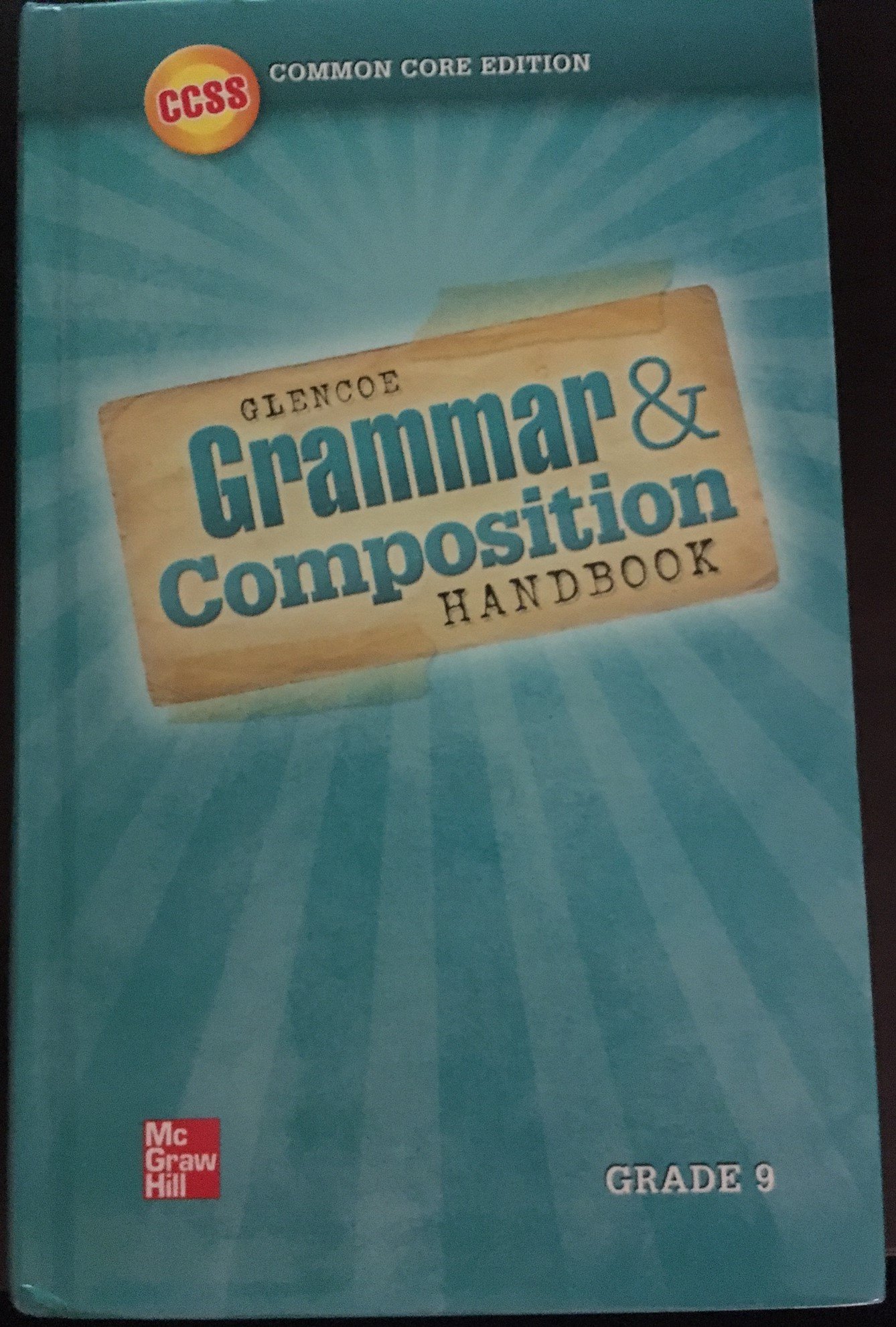 Amazon.com: Grammar and Composition Handbook, Grade 9 (WRITER'S ...