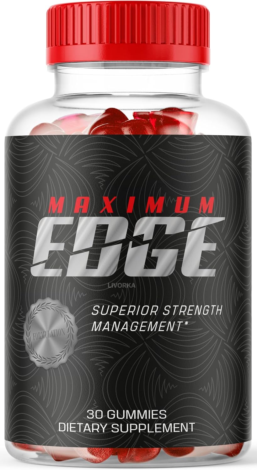 Amazon.com: LIVORKA 1 Pack - Maximum Edge Male Gummies - Maximum Edge 30 Gummies for 1 Month ...