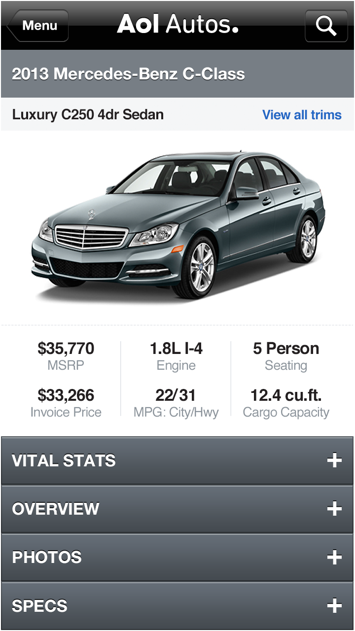 AOL Autos - App on Amazon Appstore