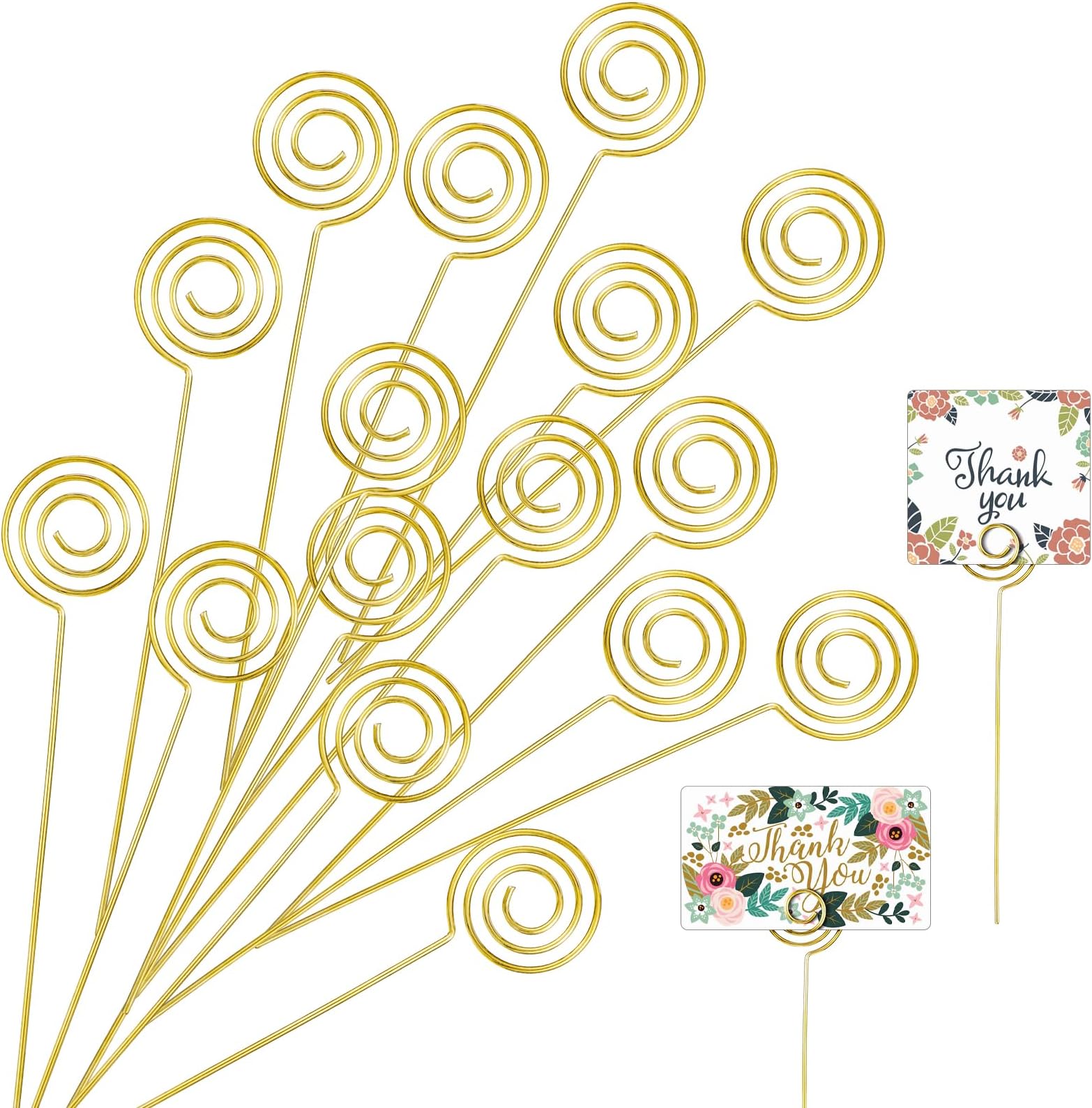 Amazon.com: 30Pcs Photo Holders for Centerpieces Picture Holders Floral ...
