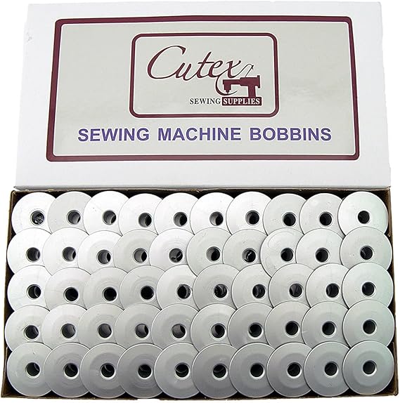 Amazon.com: Cutex 100 M-Class Lightweight Bobbins - Grace Brother Handi ...