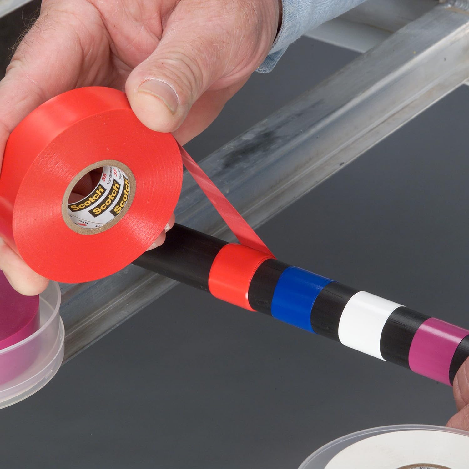 3M Scotch Vinyl Color Coding Electrical Tape 35, Philippines | Ubuy