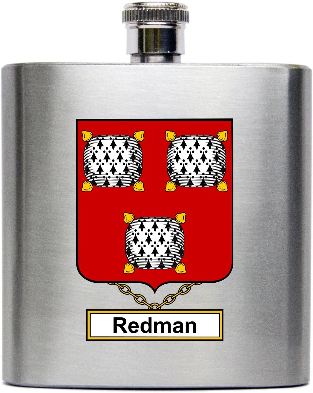 Amazon.com | Redman Family Crest British Shield Click America 6 oz ...