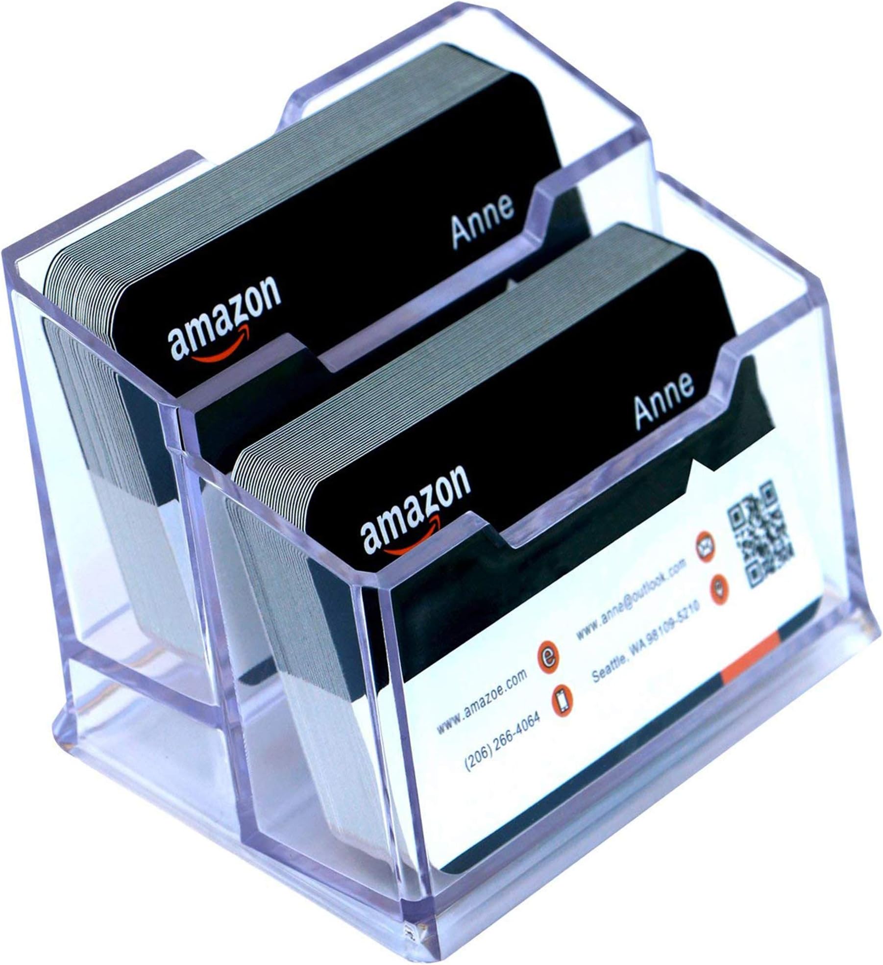 Kebica Honeycomb Metal Business Card Holder Display, Business Card ...