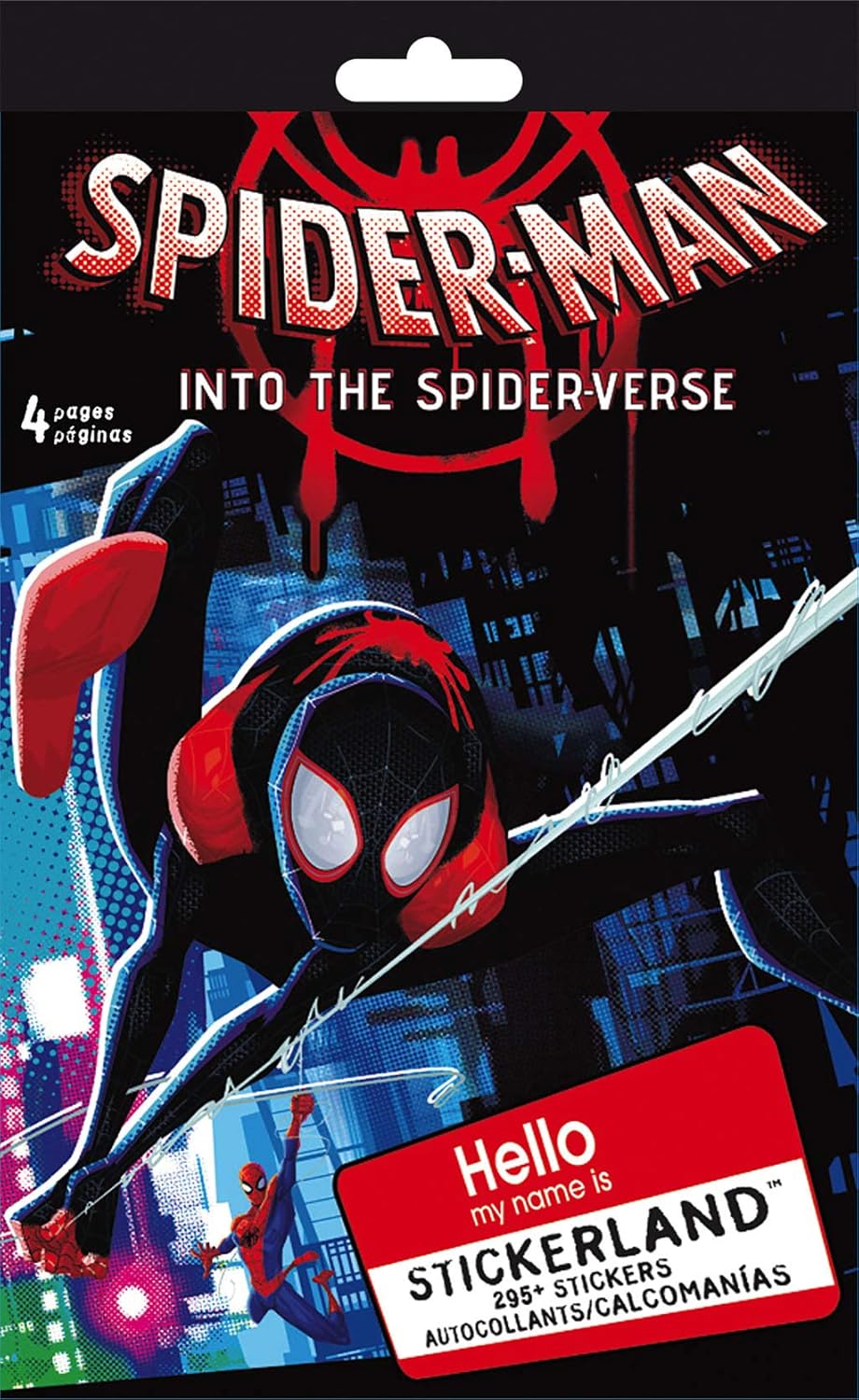 Amazon.com: Trends International Spiderman Spiderverse -STICKERLAND 4PG ...
