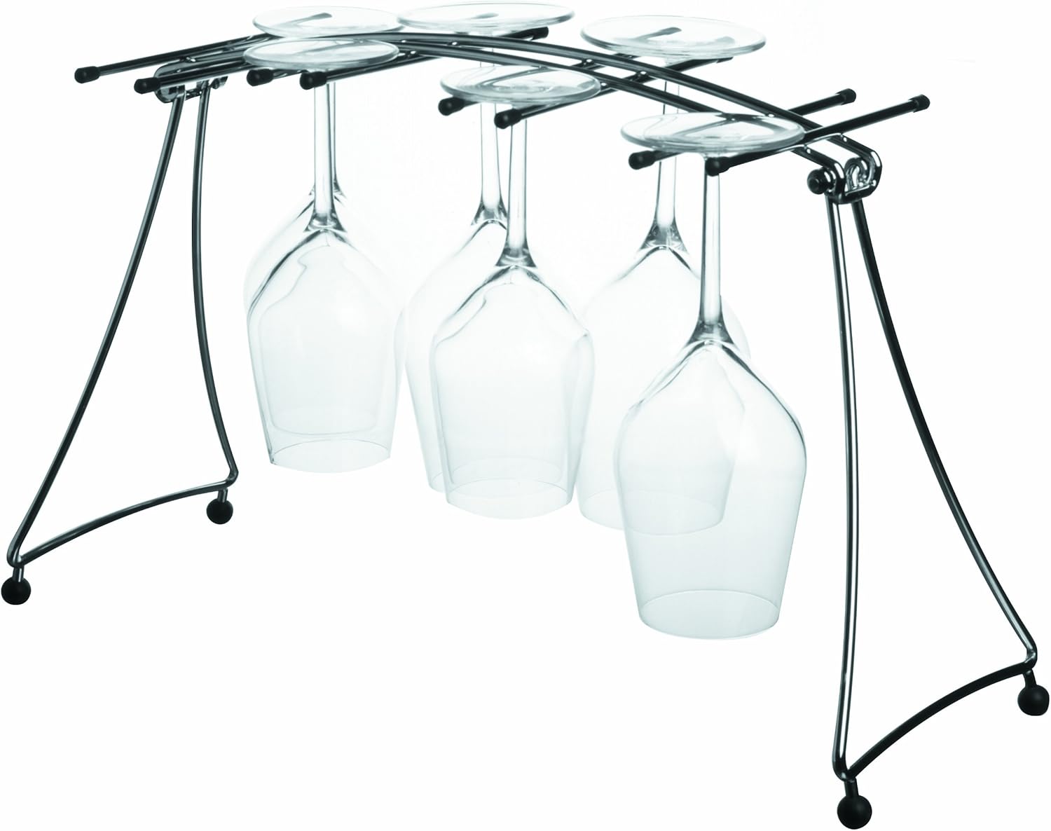 Amazon.com: L'Atelier du Vin Collapsible Drying Rack for 8 Tasting ...