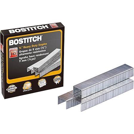 Amazon.com : Bostitch Heavy Duty Premium Staples for PHD60 and PHD60R ...