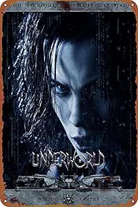 Amazon.com : Underworld Metal Tin Sign Wall Decor Funny Vintage Tin ...