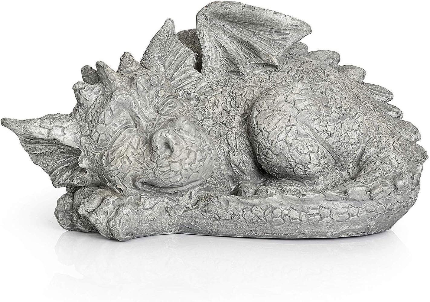 Amazon.com: Besti Decorative Outdoor Dragon Garden Statue - Cold Cast ...