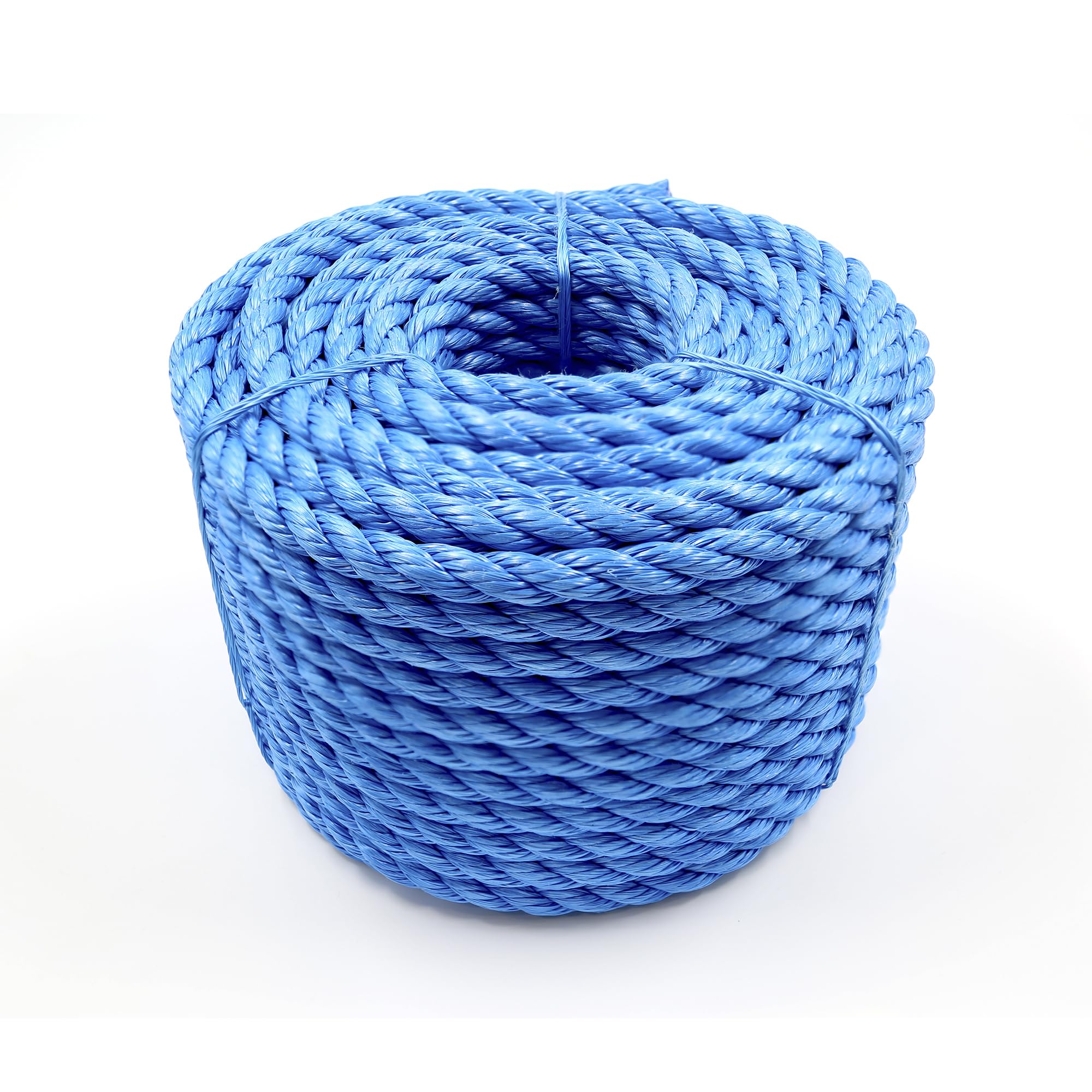 Amazon.com: Blue Twisted Polypropylene Tarp Rope - Floating Poly Pro ...