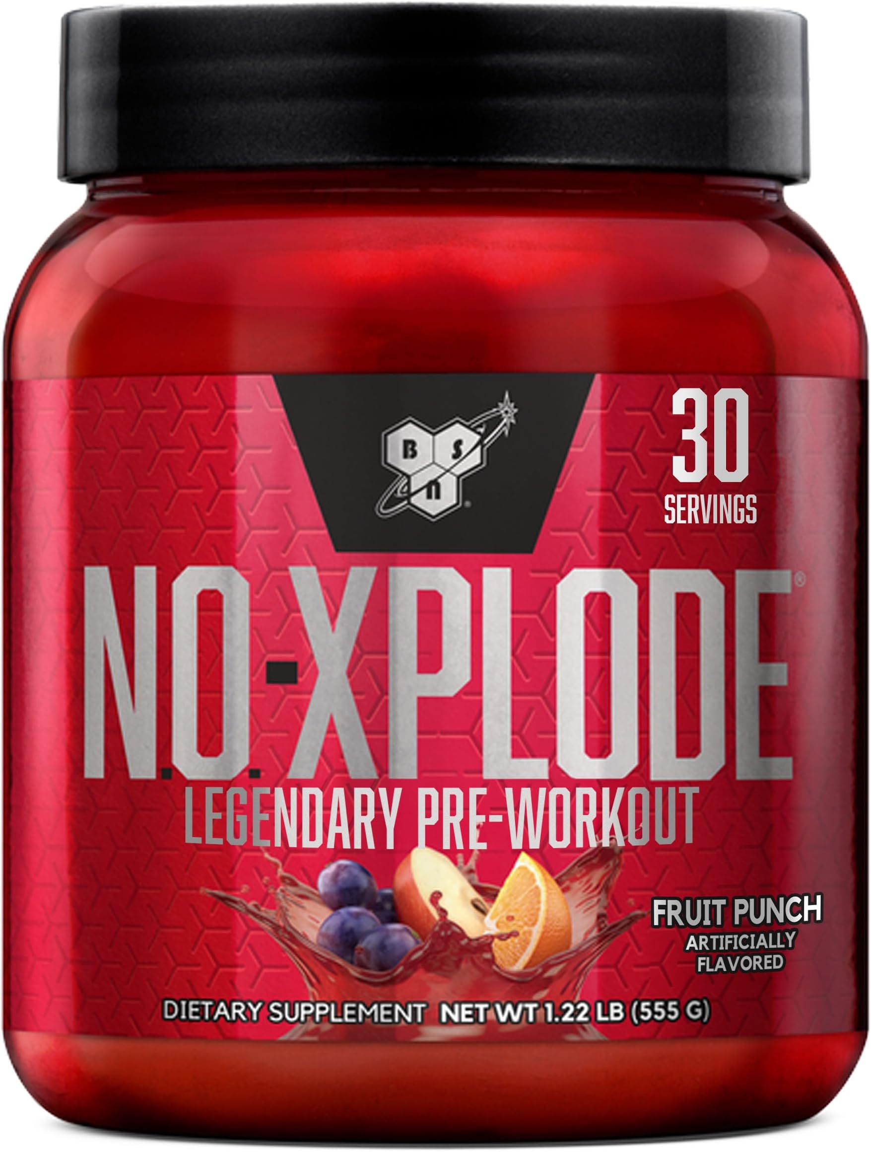 Amazon.com: BSN N.O.-XPLODE Pre Workout Supplement with Creatine, Beta ...