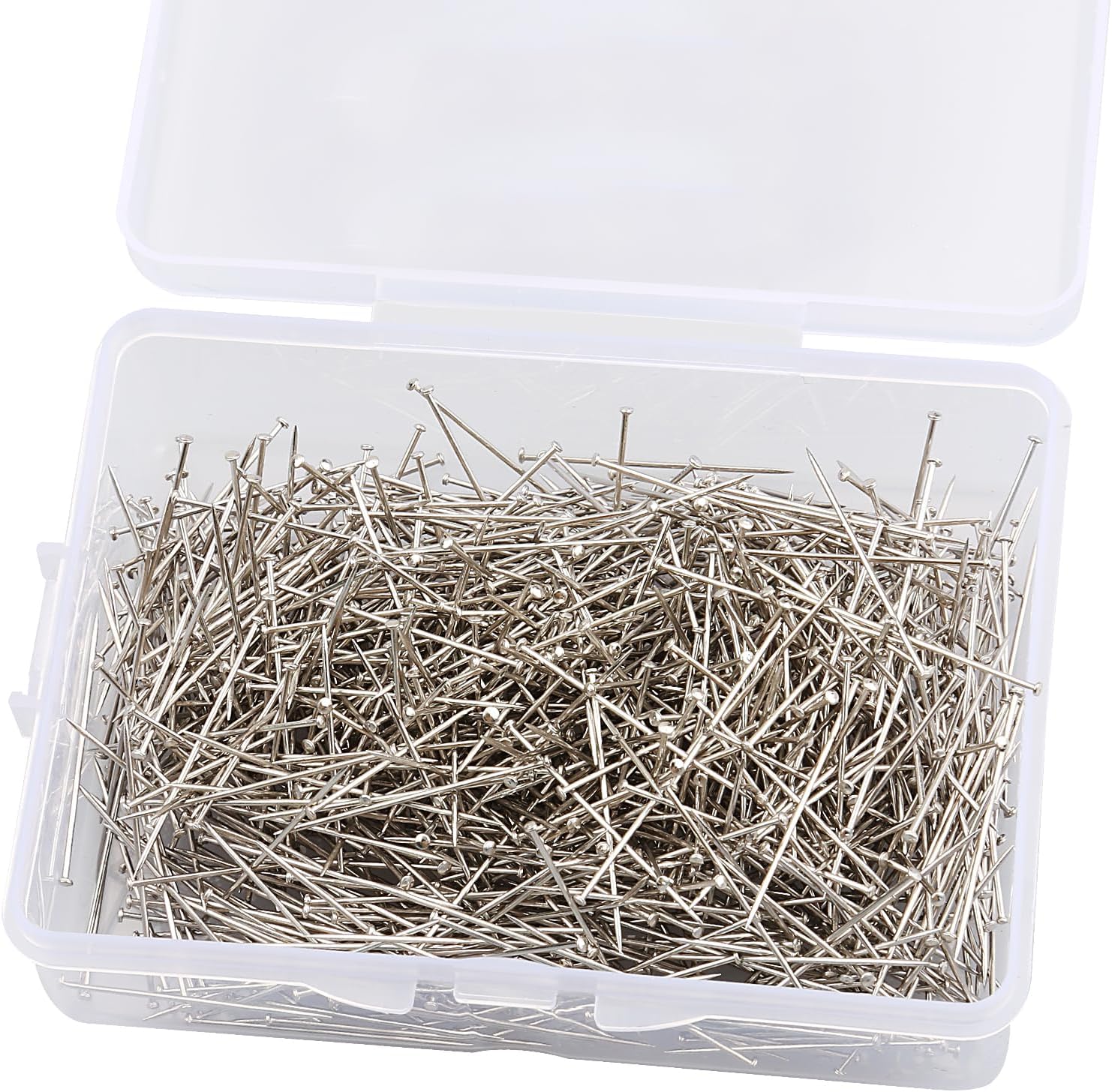 3500 Pieces Head Pins Fine Satin Pin Dressmaker Pins for Crafting ...