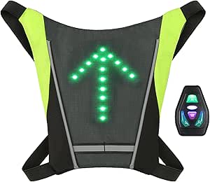 Amazon.com: bosnyyds USB Rechargeable Reflective Backpack Attachment ...