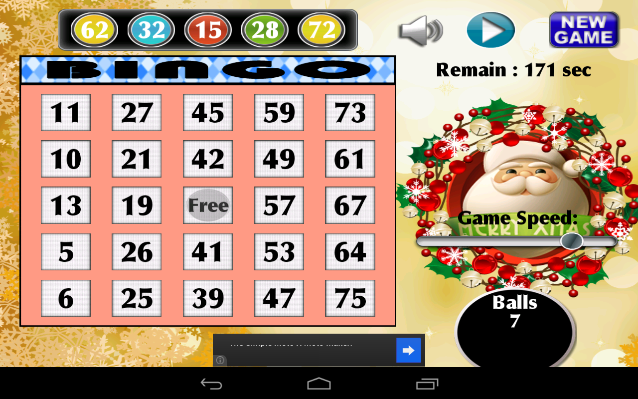 Old Man Playing Bingo