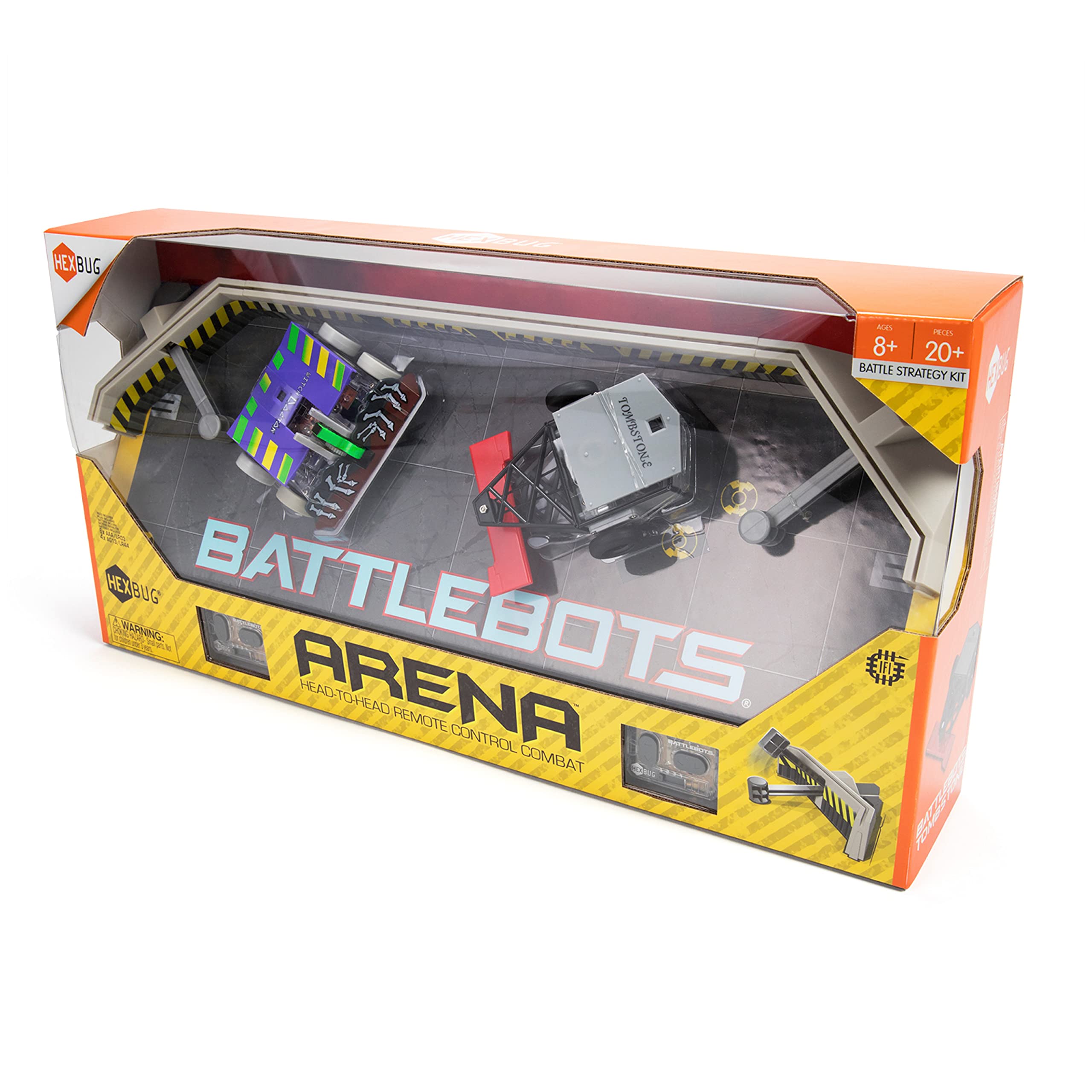 HEXBUG BattleBots Arena Witch Doctor & Tombstone, Remote Control Robot ...