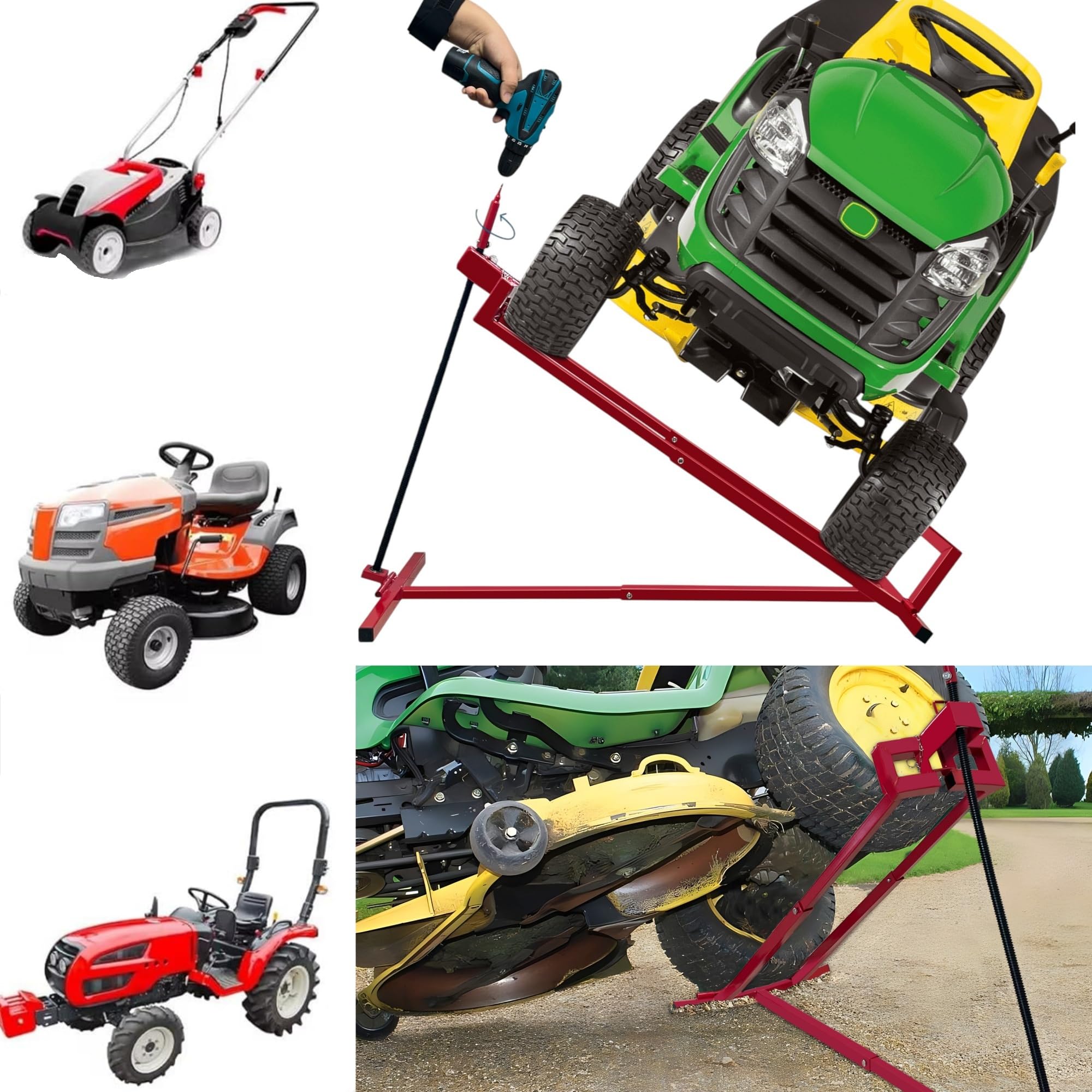 Lifted Lawn Mower Plans