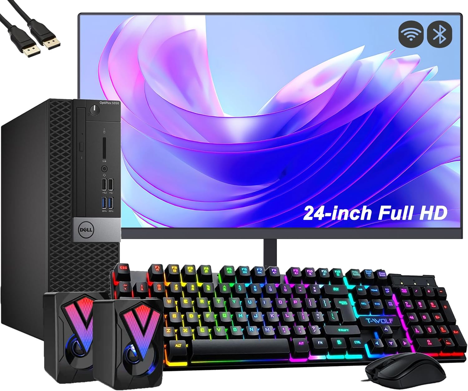 Amazon.com: Dell OptiPlex 5050 Small Form Factor Desktop Computer PC ...