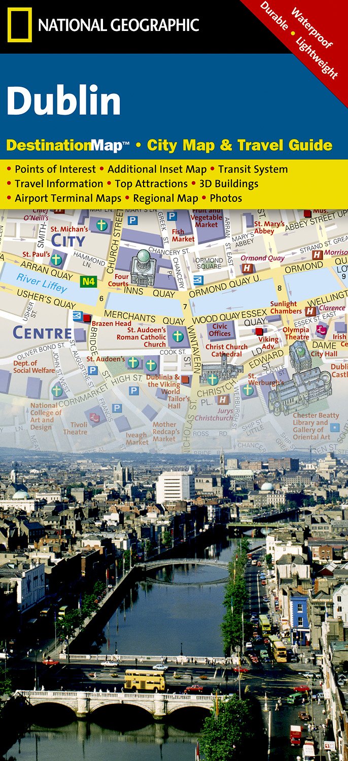 National Geographic Destination Map Dublin: National Geographic ...