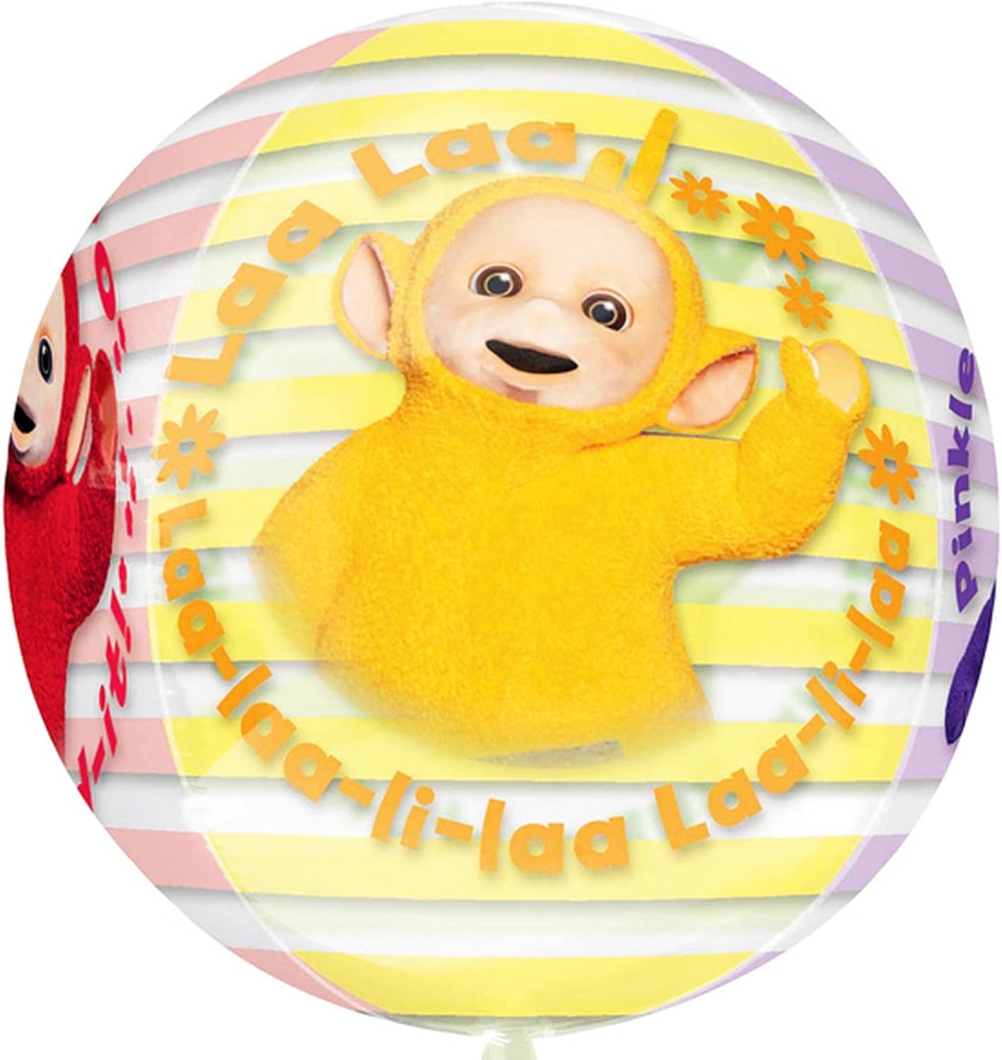 Amazon.com: Anagram Supershape Orbz Clear Teletubbies Balloon : Home ...