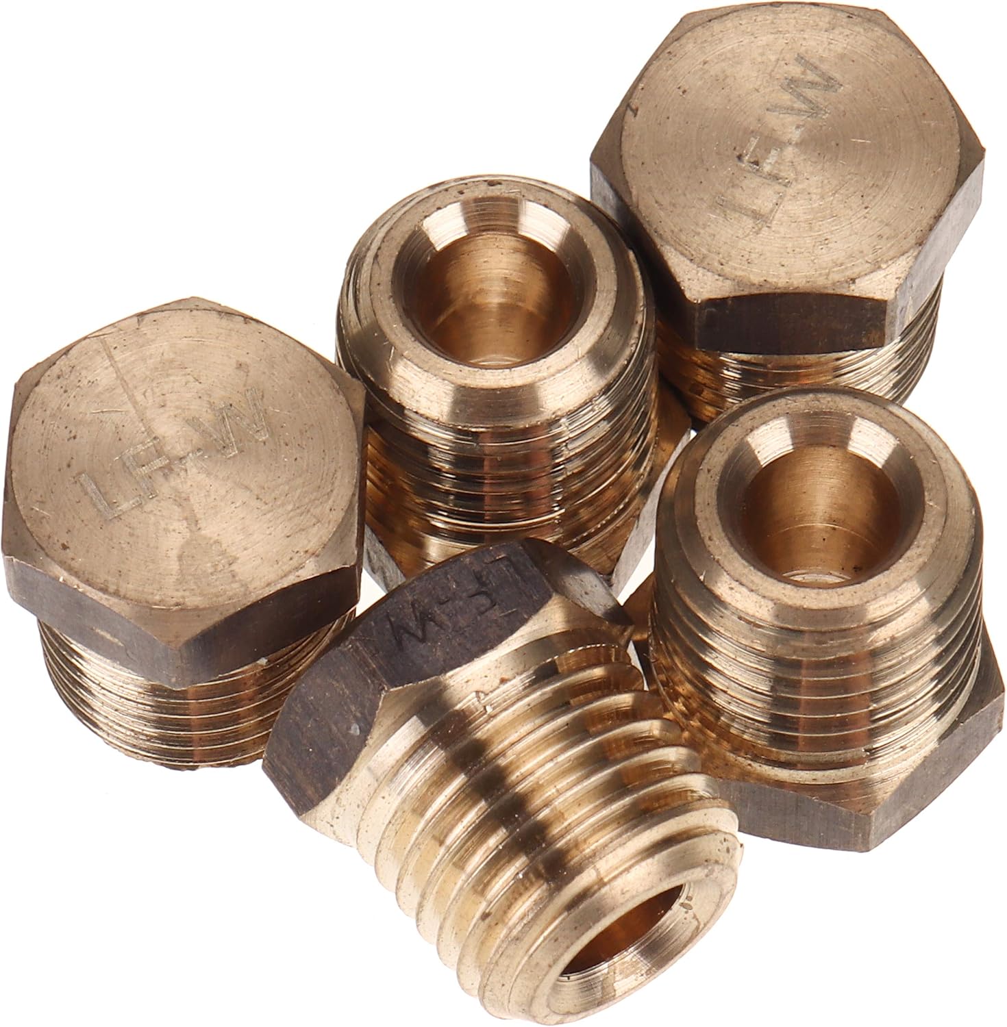 Amazon.co.jp: おネジ 6P 六角プラグ NPT1/4インチ 約6.3mm 継手 鉛フリー（5個入） : 産業・研究開発用品