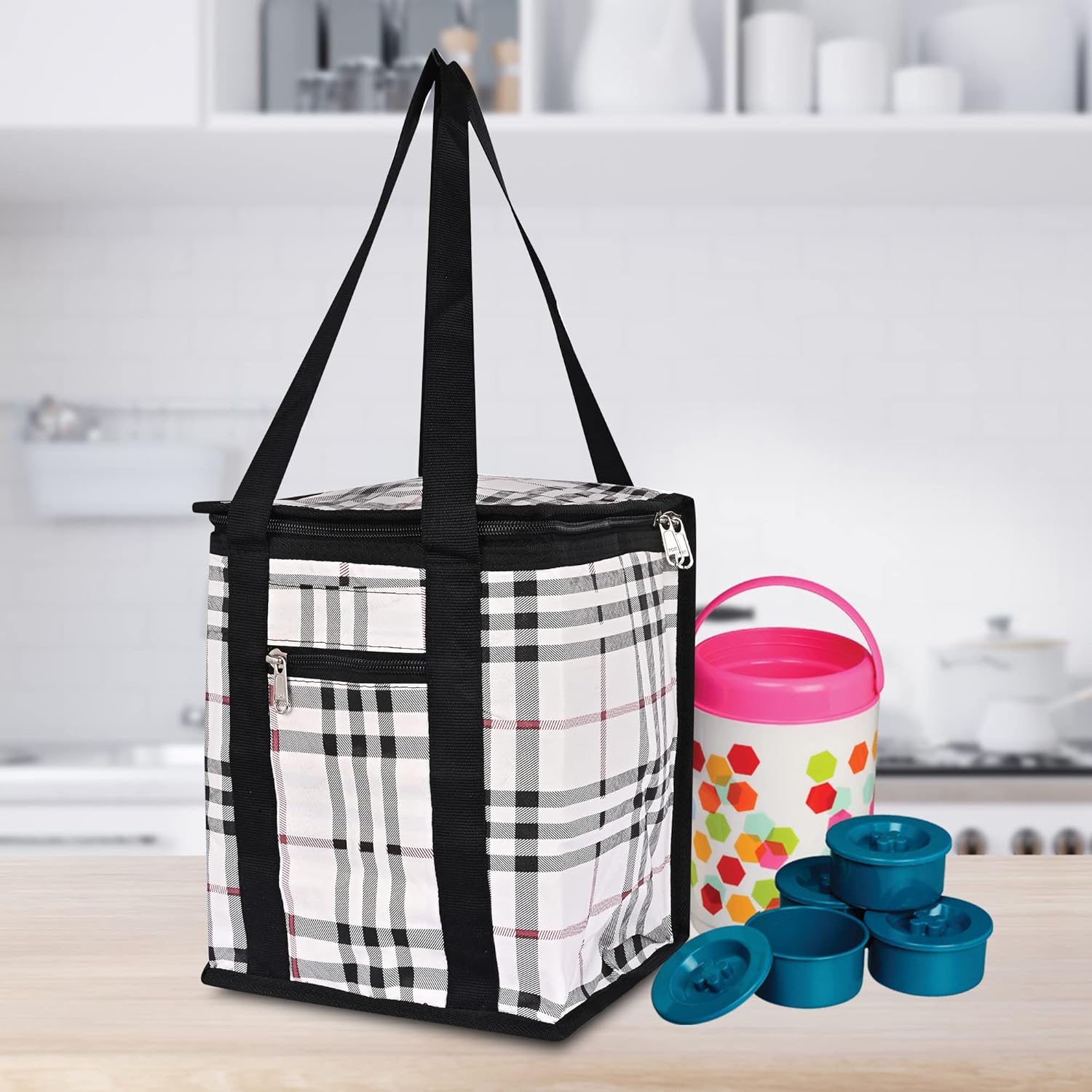 Buy Organiser Villa Tiffin Box Cover Lunch Cover Bag Water Resistance ...